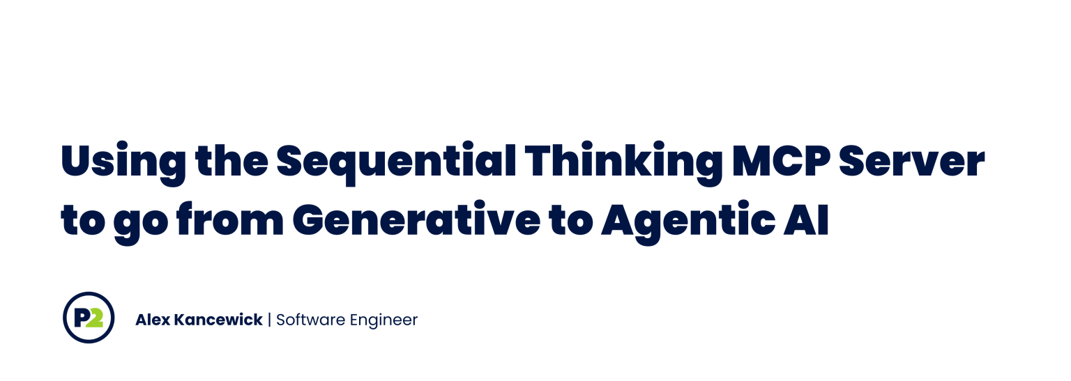 Using The Sequential Thinking Mcp Server To Go From Generative To Agentic Ai Phase 2